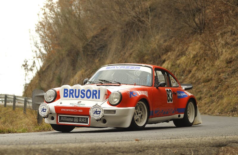 Porsche Carrera Rally editorial photo. Image of engine - 18892931