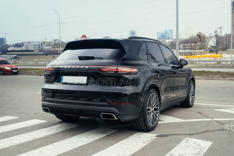 Porsche Cayenne GTS editorial photography. Image of wheel - 279215317