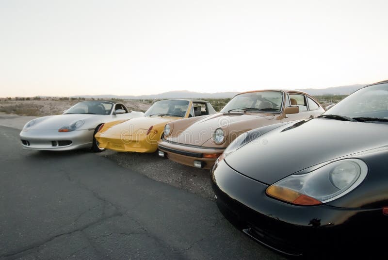 Porsche Collection editorial stock photo. Image of fast - 31528443
