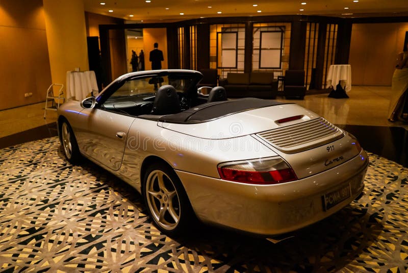 Porsche on Display in a Hotel Editorial Stock Photo - Image of indoors ...