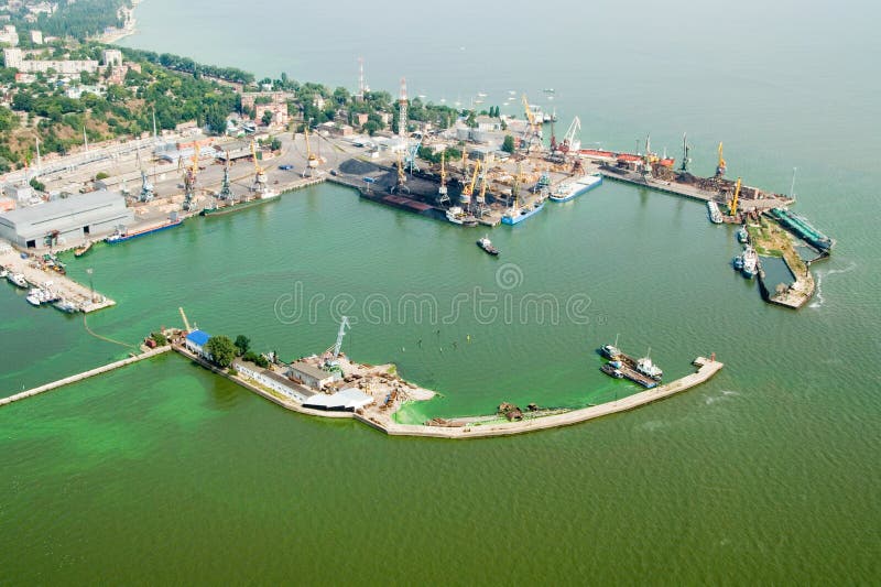 Port stock image. Image of boat, dock, shipping, container - 2815565