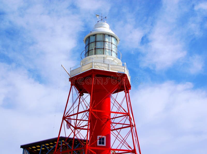 Port Adelaide Lighthouse stock photo. Image of cloudy - 6359052