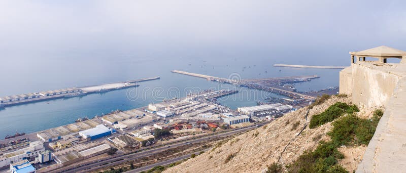 Port in Agadir, Morocco stock image. Image of peace, atlantic - 2923723