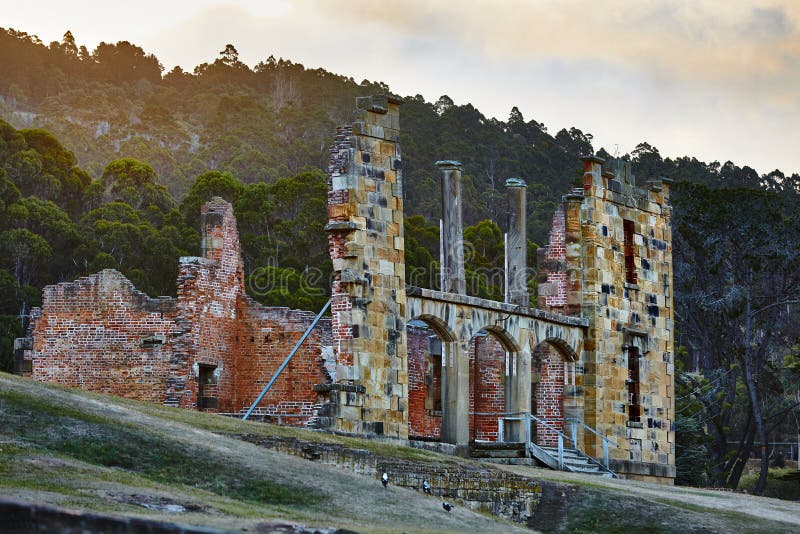 Port Arthur, Tasmania fotografia stock. Immagine di stabilimento - 85709564