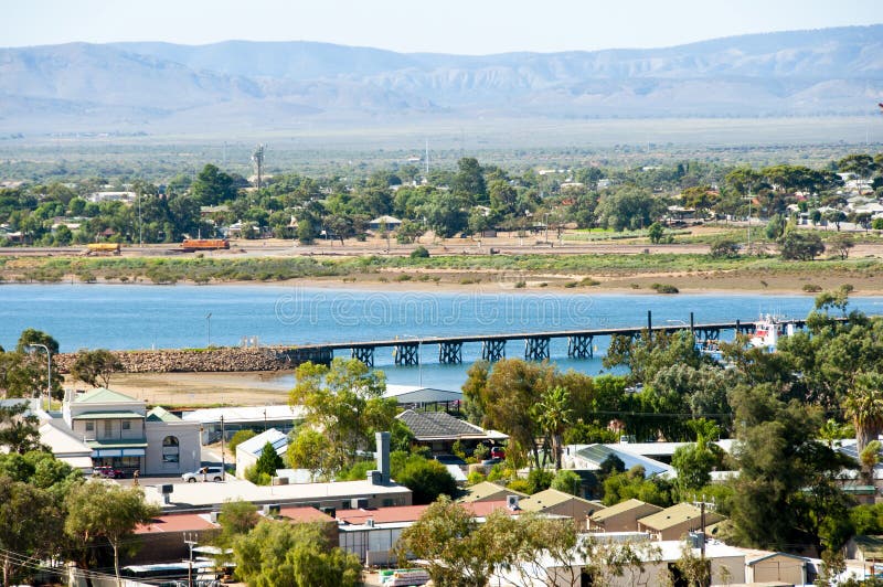 Port Augusta stock image. Image of boutique, bridge - 248749727