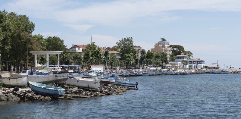 Port for Boats in Pomorie Bulgaria Editorial Photo - Image of tourism ...