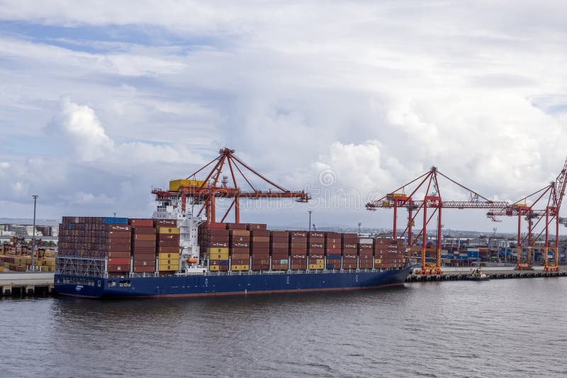 Port of Brisbane Docks editorial image. Image of commerce - 354852670