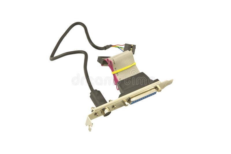 Port connectors stock photo. Image of connect, computer - 29439734