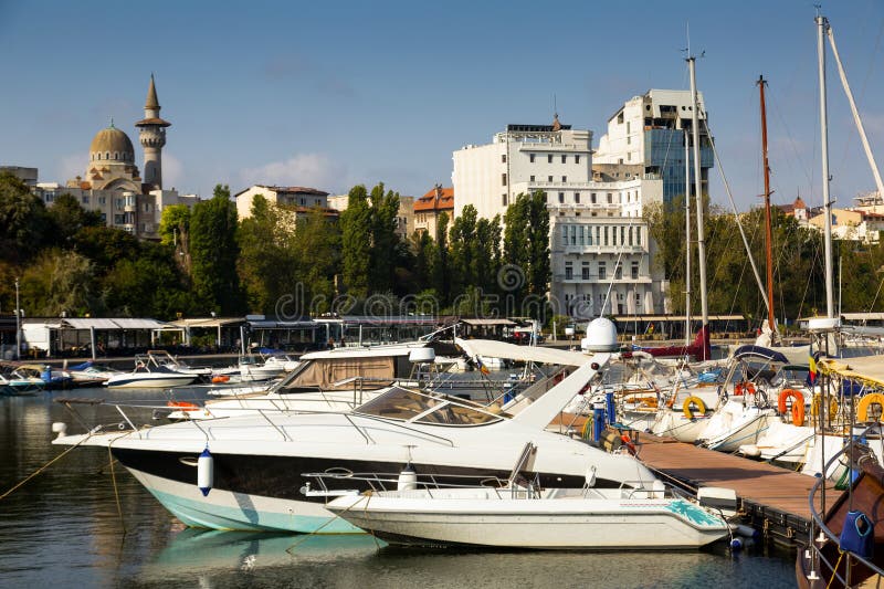 Port of Constanta, Romania stock image. Image of people - 316068273
