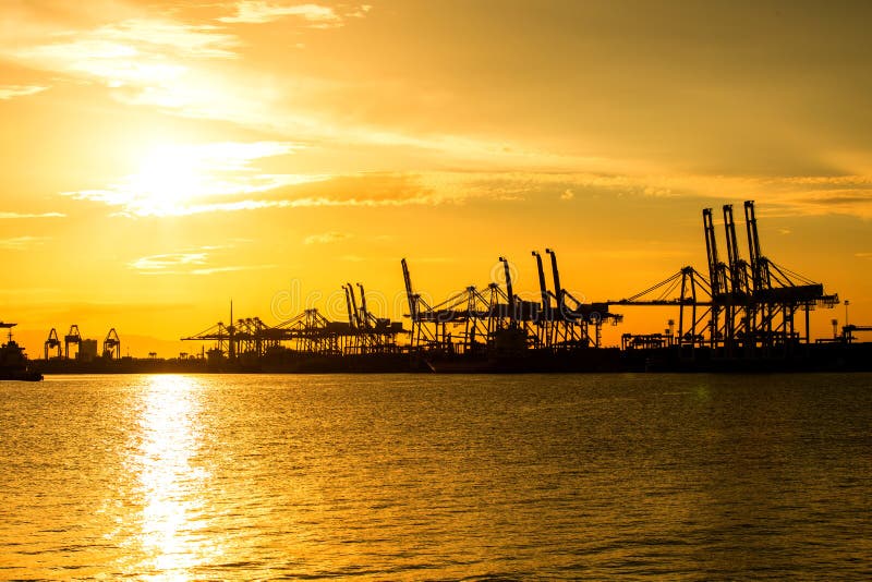 Port Container Terminal for Transportation Your Product Stock Photo ...