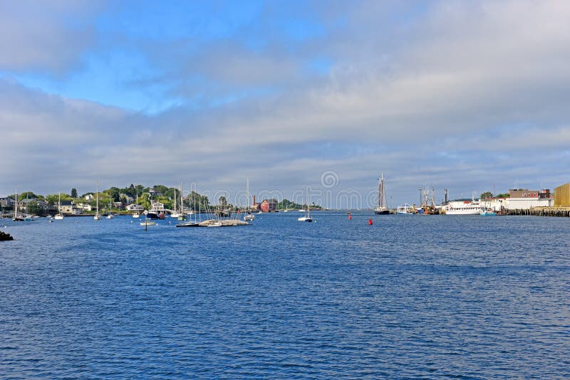 Port De Gloucester, Le Massachusetts, Etats-Unis Photo stock - Image du ...