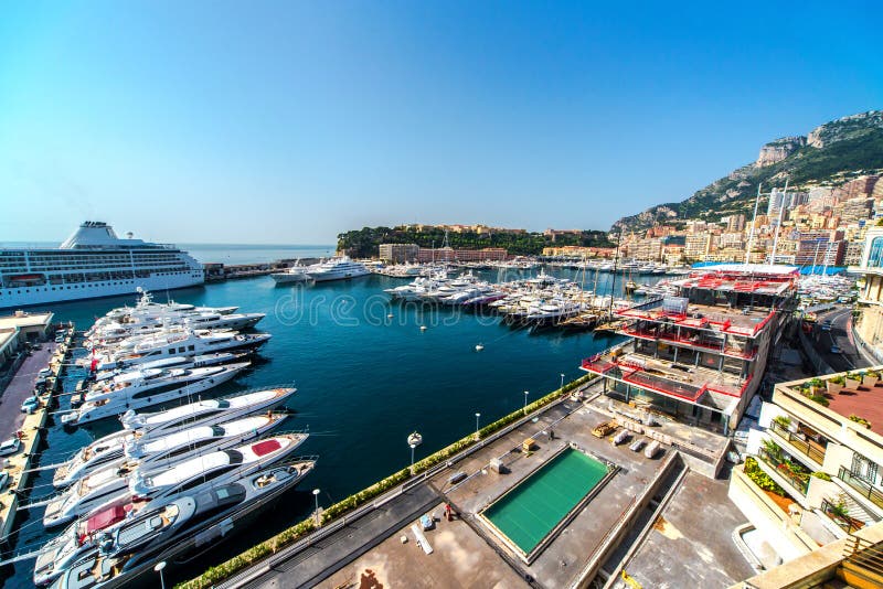 Port du Monaco image stock. Image du riviera, port, seafront - 31849009