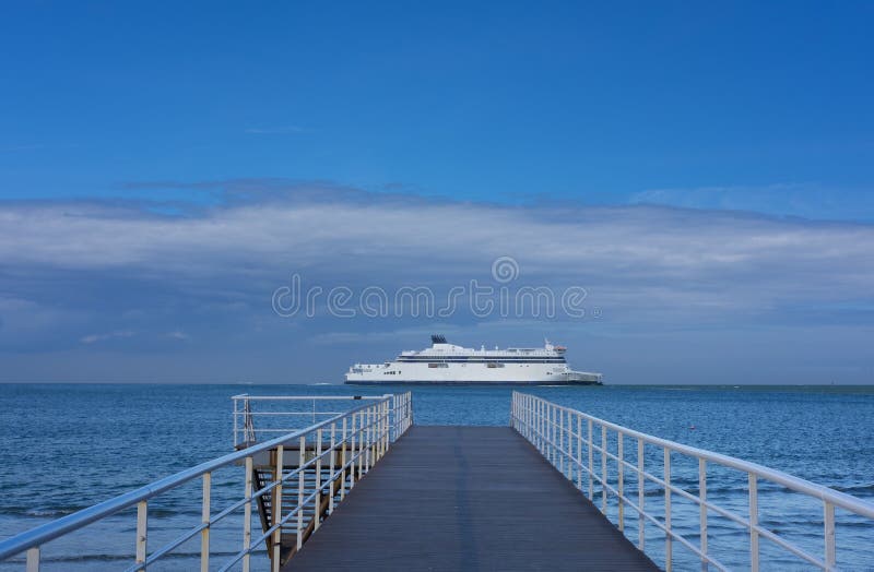 Port, embark on a sea stock image. Image of sail, shipping - 94759117