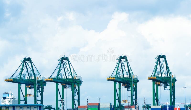 Port Equipments stock image. Image of power, duty, plant - 5802817