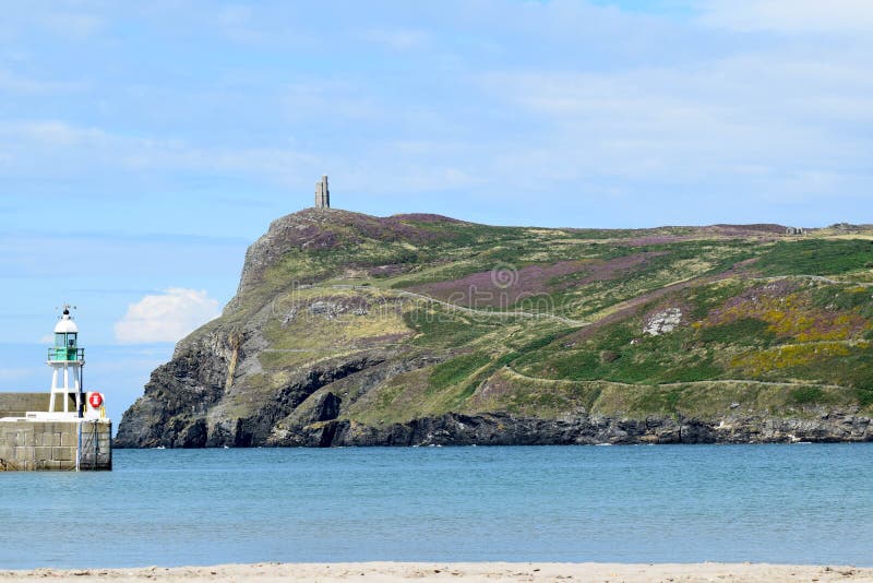 Port Erin stock photo. Image of sand, water, seaside - 97444290