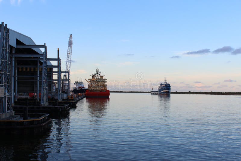 Port Fourchon Louisiana Editorial Image Image Of Platform 134518810
