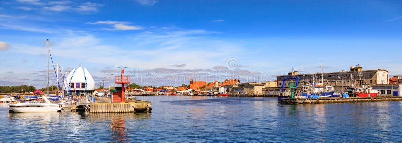 Port of Hel, Poland. stock photo. Image of panorama, europe - 92814146