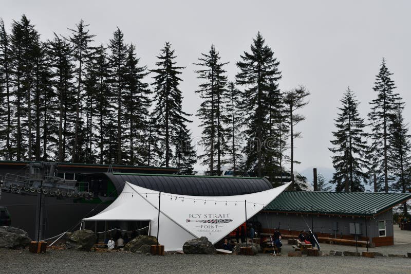 Port of Icy Strait Point in Alaska Editorial Photography - Image of ...