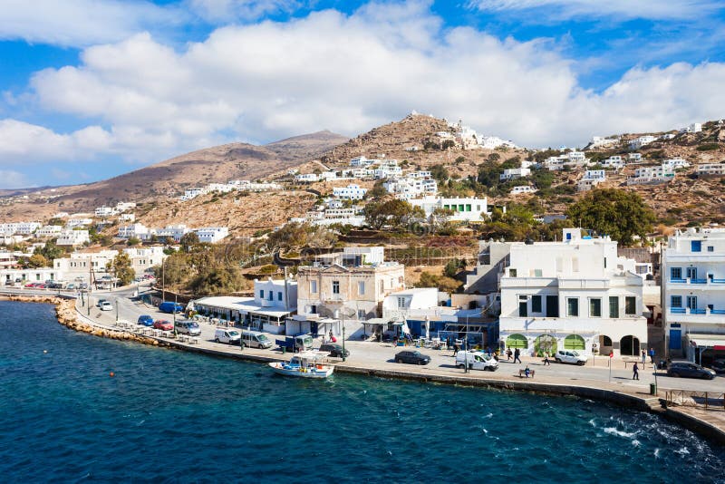 Ios island in Greece stock image. Image of building - 101365373