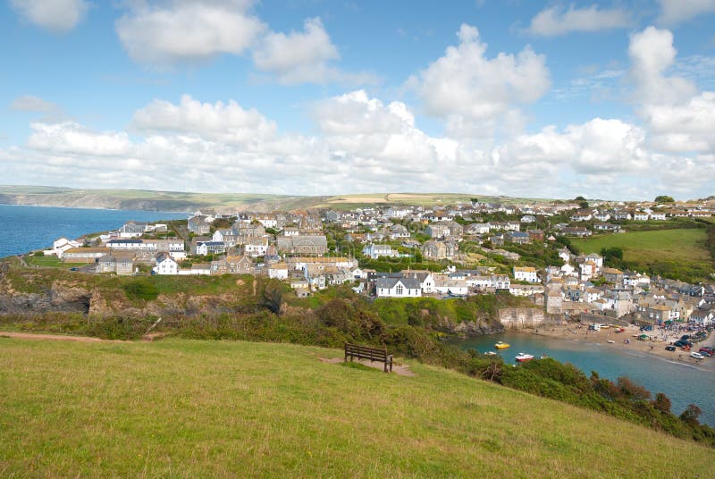 Port Isaac in Cornwall stock image. Image of country - 22843237