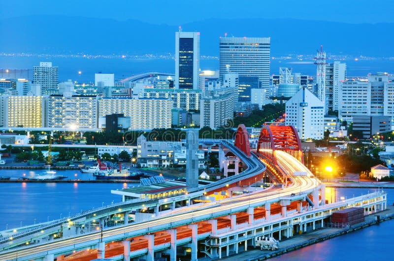 Port island stock photo. Image of kobe, island, city - 25258322