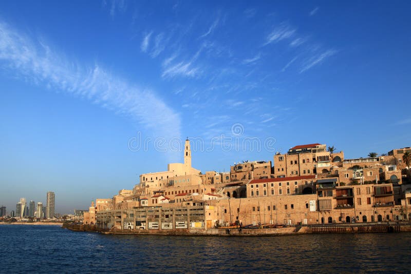 The Port of Jaffa stock image. Image of history, jaffa - 71923969
