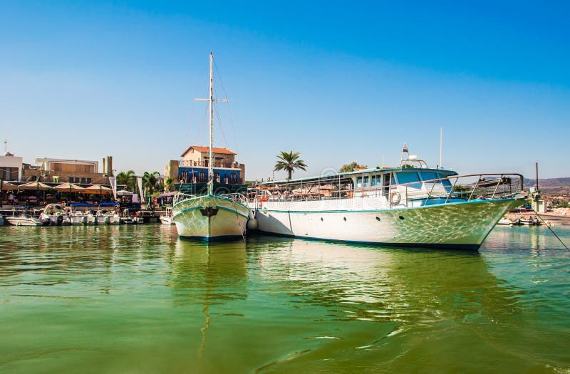 Port Latchi stock photo. Image of building, harbor, europe - 27301306