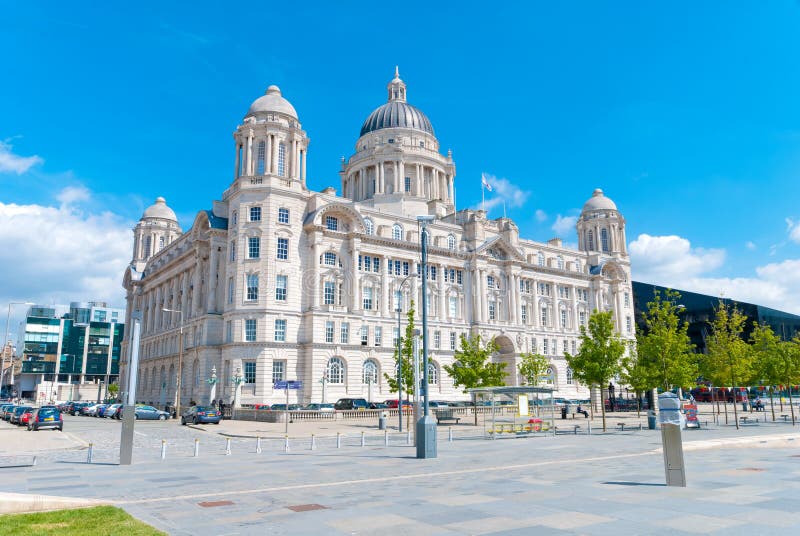 Port of Liverpool Building editorial stock photo. Image of united ...