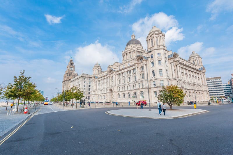 Port of Liverpool Building editorial photography. Image of kingdom ...