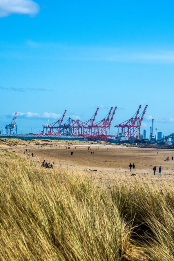 Port of Liverpool, Merseyside, England Stock Photo - Image of copy ...