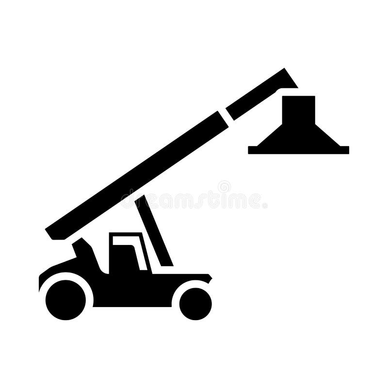 Port Loader Icon stock vector. Illustration of lift - 229744899