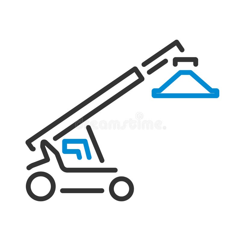Port Loader Icon stock vector. Illustration of freight - 151592360