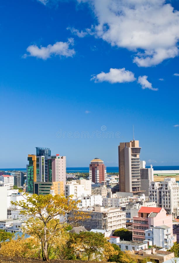 Port Louis Isla Mauricio foto de archivo. Imagen de louis - 15581110