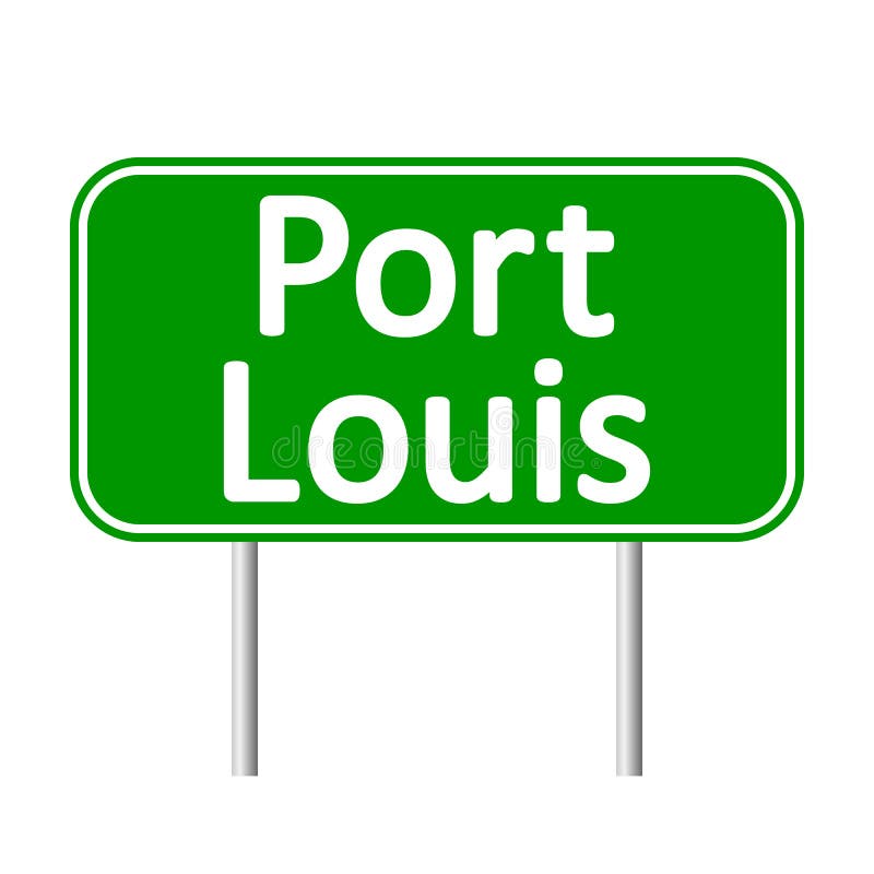 St Louis Road Sign Showing Population and Elevation Stock Illustration ...