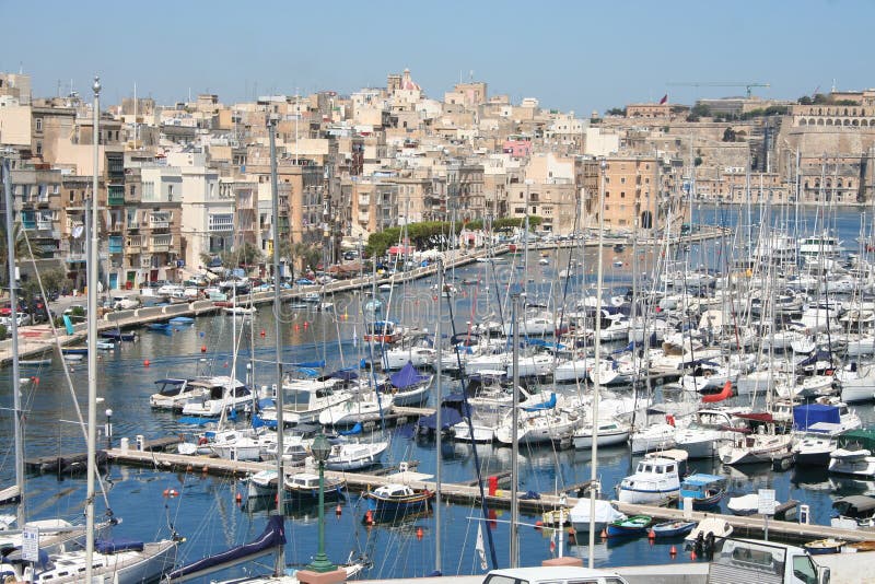 Port of Malta editorial photo. Image of architecture - 25256891