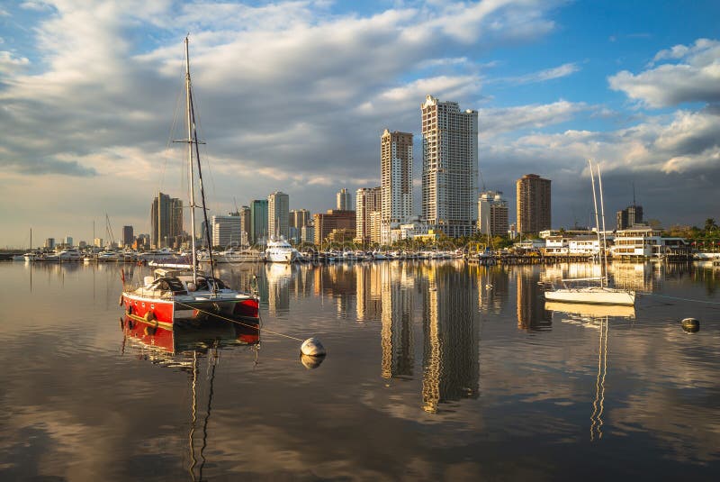 Port of Manila in Metropolitan Manila, Philippines Stock Photo - Image ...