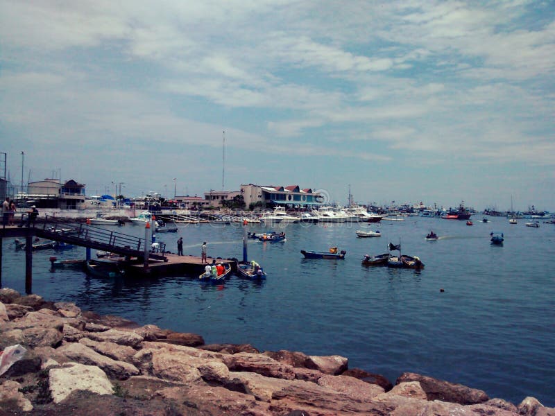 Port of Manta, Ecuador stock image. Image of view, ecuador - 51470185