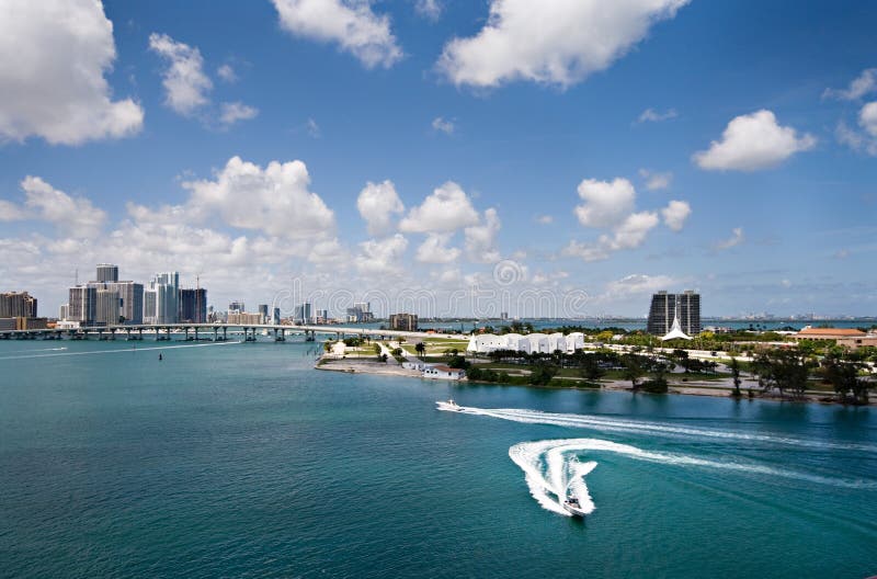 Port of Miami stock photo. Image of skyline, ocean, travel - 4988336