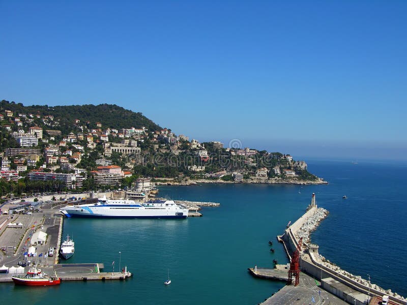 Port of Nice, France stock image. Image of port, nice - 16709623