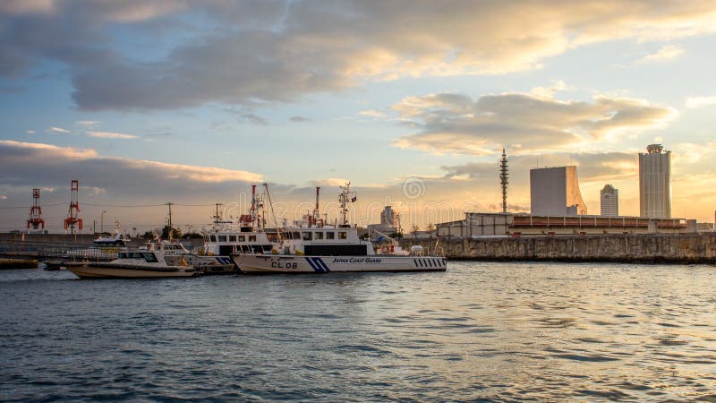 Port of Osaka, the Main Port by Cargo Handling Volume in Japan, in ...