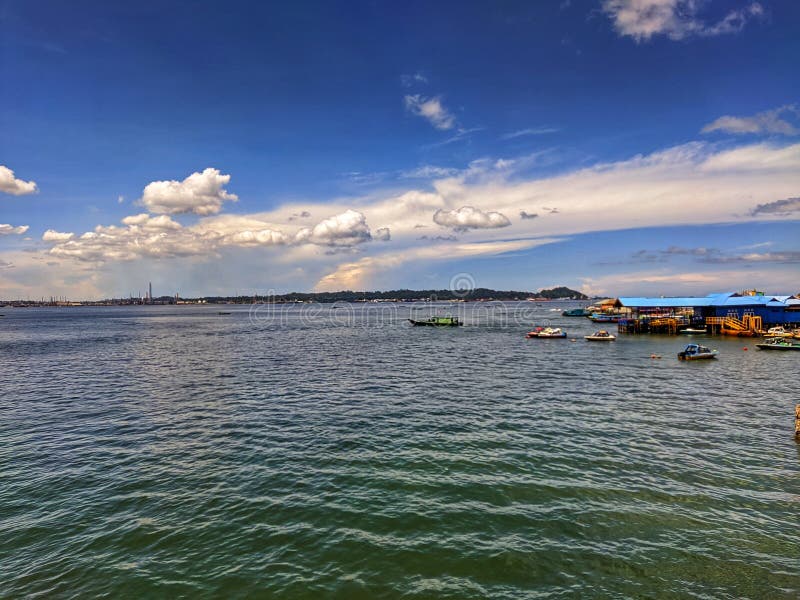 Port of Penajam East Borneo Stock Image - Image of port, penajam: 243568077