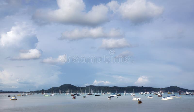 Port Phuket Thailand stock photo. Image of isle, ship - 10397360