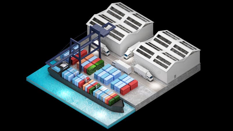 Isometric Ships 3d Stock Illustrations – 170 Isometric Ships 3d Stock ...