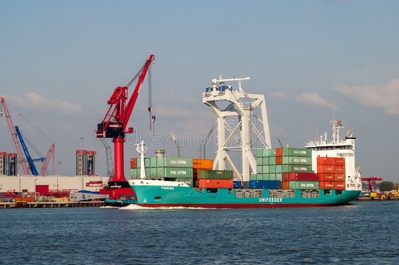 Port of Rotterdam, Netherlands Editorial Image - Image of boat ... Port of Rotterdam, Netherlands Editorial Image - Image of boat ...