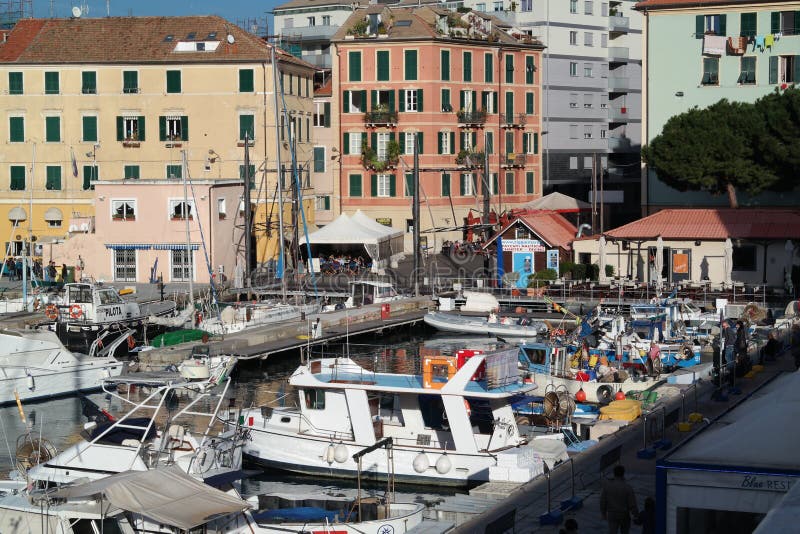The Port of Savona,Liguria, Italy Editorial Image - Image of cruz, port ...