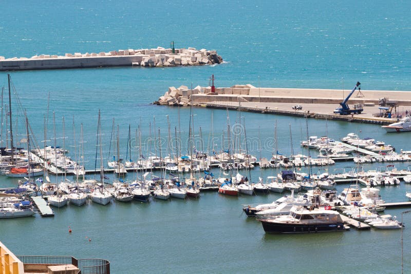 Port and Sea Sciacca Sicily Editorial Photography - Image of sicily ...