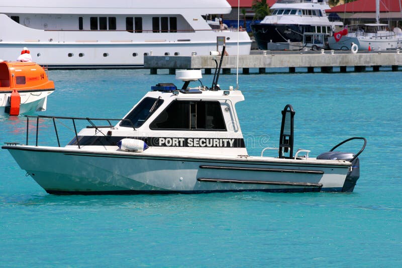 Port Security stock photo. Image of transportation, lake - 2227532