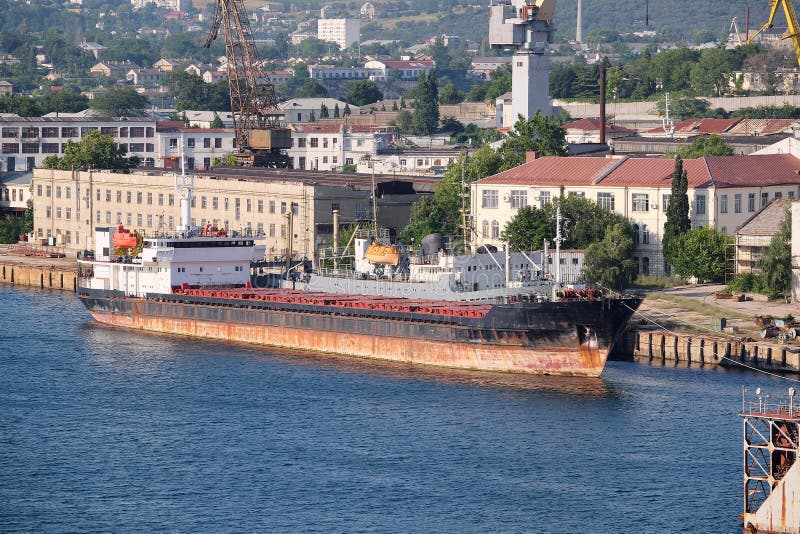 Port of Sevastopol, Crimea stock photo. Image of engine - 58612950