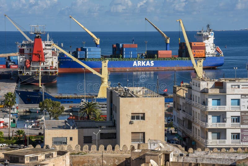 Sousse sea port stock photo. Image of thanks, port, rabat - 130589580