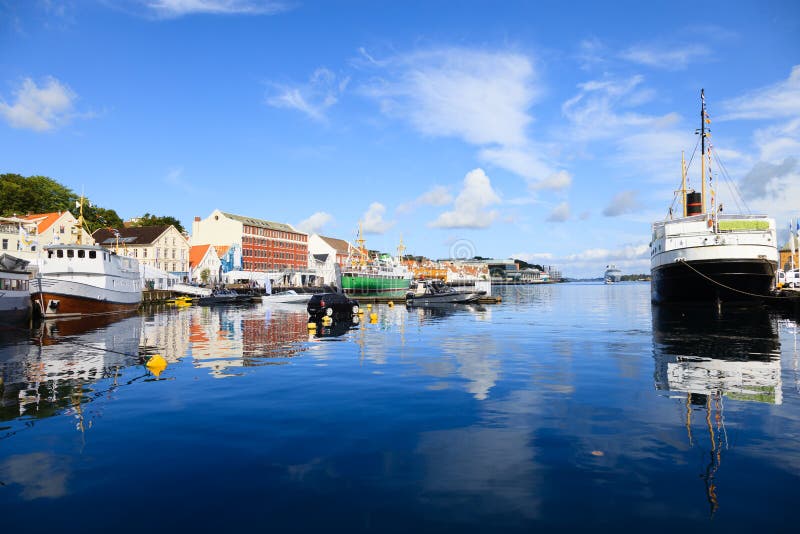 Port of Stavanger stock photo. Image of huge, summer - 57399064